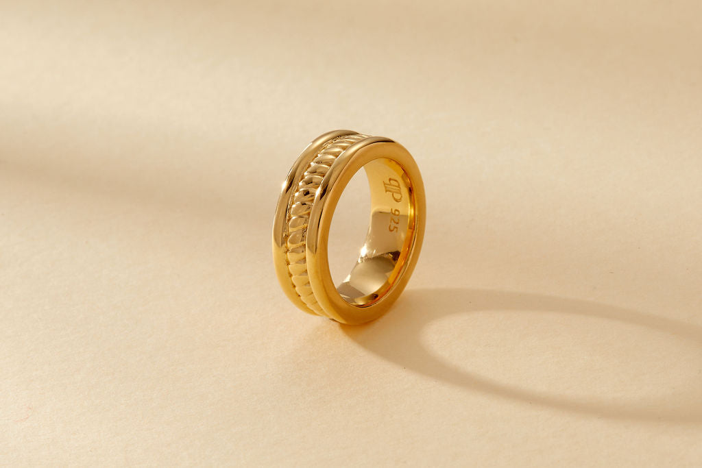 Mixed Rib Ring – PRADO Jewels